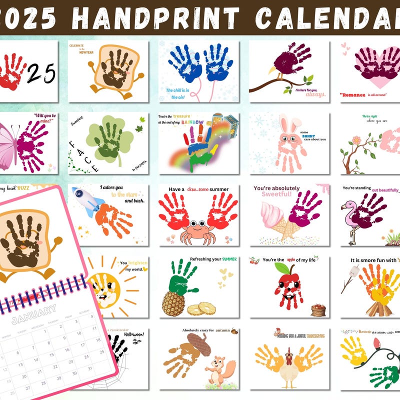 March Handprint Art - Etsy