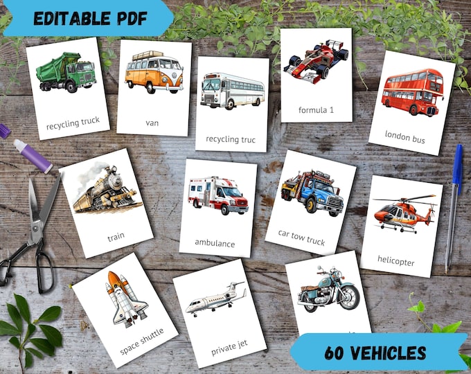 Toys Flashcards for Kids | English Learning (digital PDF Download ...