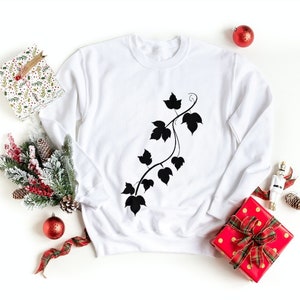 Ivy Branch SVG - Hand Drawn Leaf Vines SVG, Poison Ivy Leaves ...