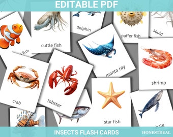 OCEAN Animal Morning Basket - Etsy