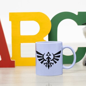 Royal Crest SVG Silhouette, Hyrule Triforce Symbol Clipart, Legend of ...