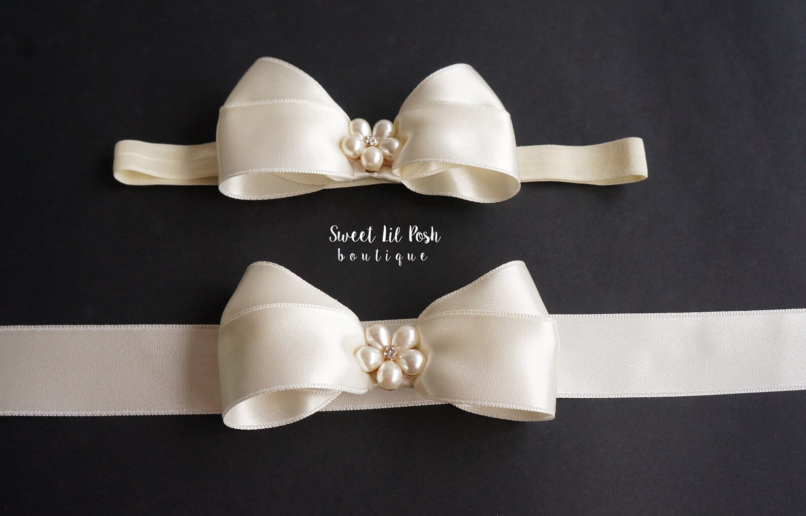 Flower Girl Sash Ivory Girl Sash Wedding Sash Children - Etsy