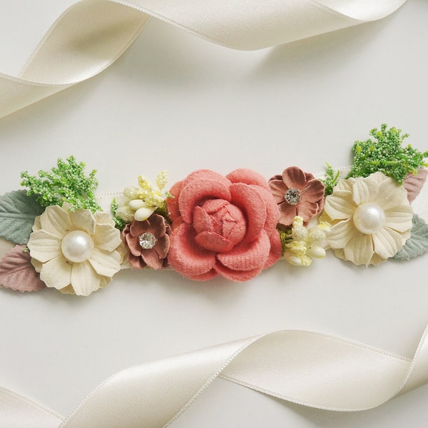 Flower Girl Belt - Etsy