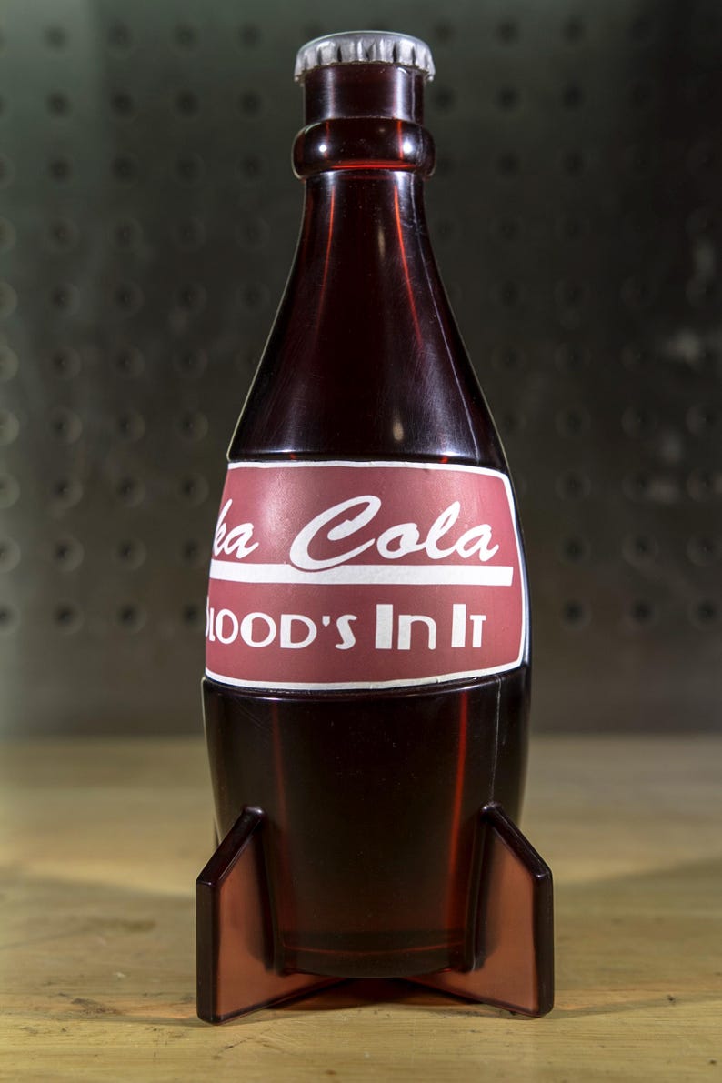 Nuka Cola, My Blood's in It (rocket Bottle Edition) - Etsy