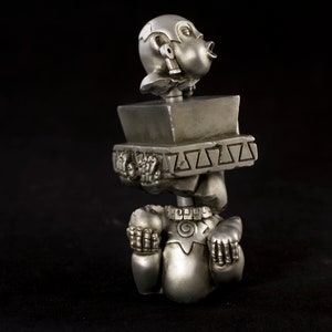 Silver Monkey Desk Statue legends of the Hidden Temple - Etsy