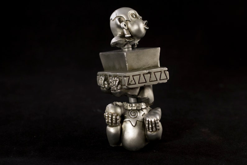Silver Monkey Desk Statue (legends of the Hidden Temple) - Etsy