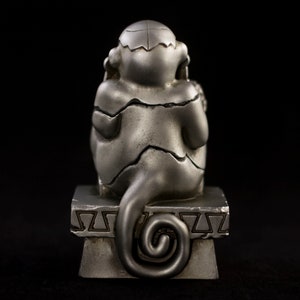 Silver Monkey Desk Statue legends of the Hidden Temple - Etsy