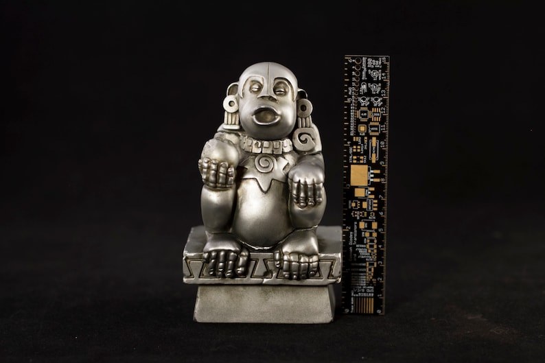 Silver Monkey Desk Statue (legends of the Hidden Temple) - Etsy