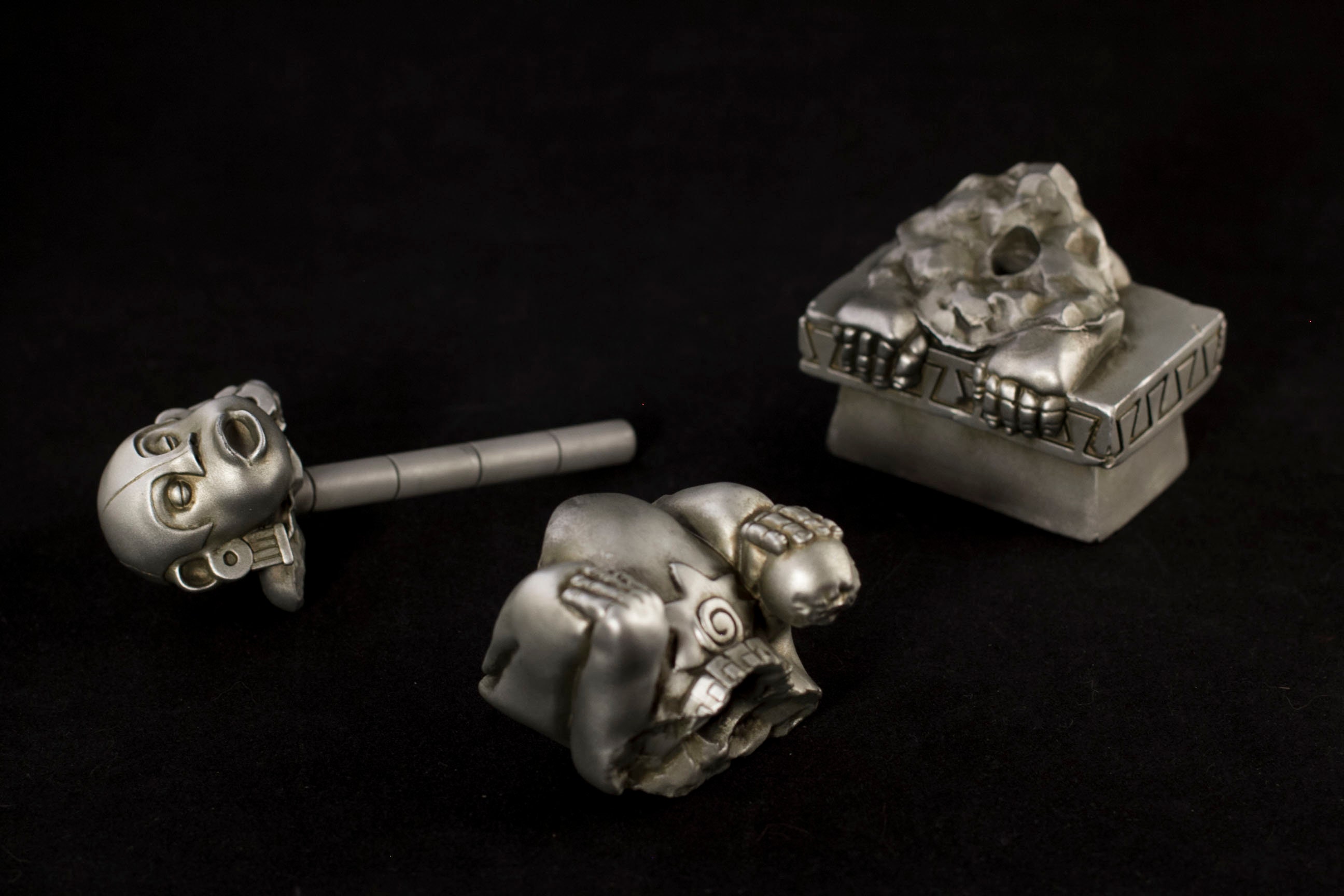 Sculpture Silver Monkey Statuette Legends of the Hidden Temple Art ...