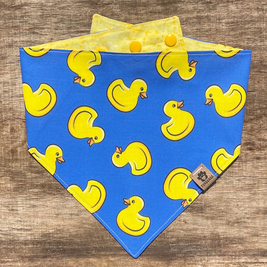 The Rubber Duckie Snap Style Reversible Bandana, Rubber Duck Bandana ...