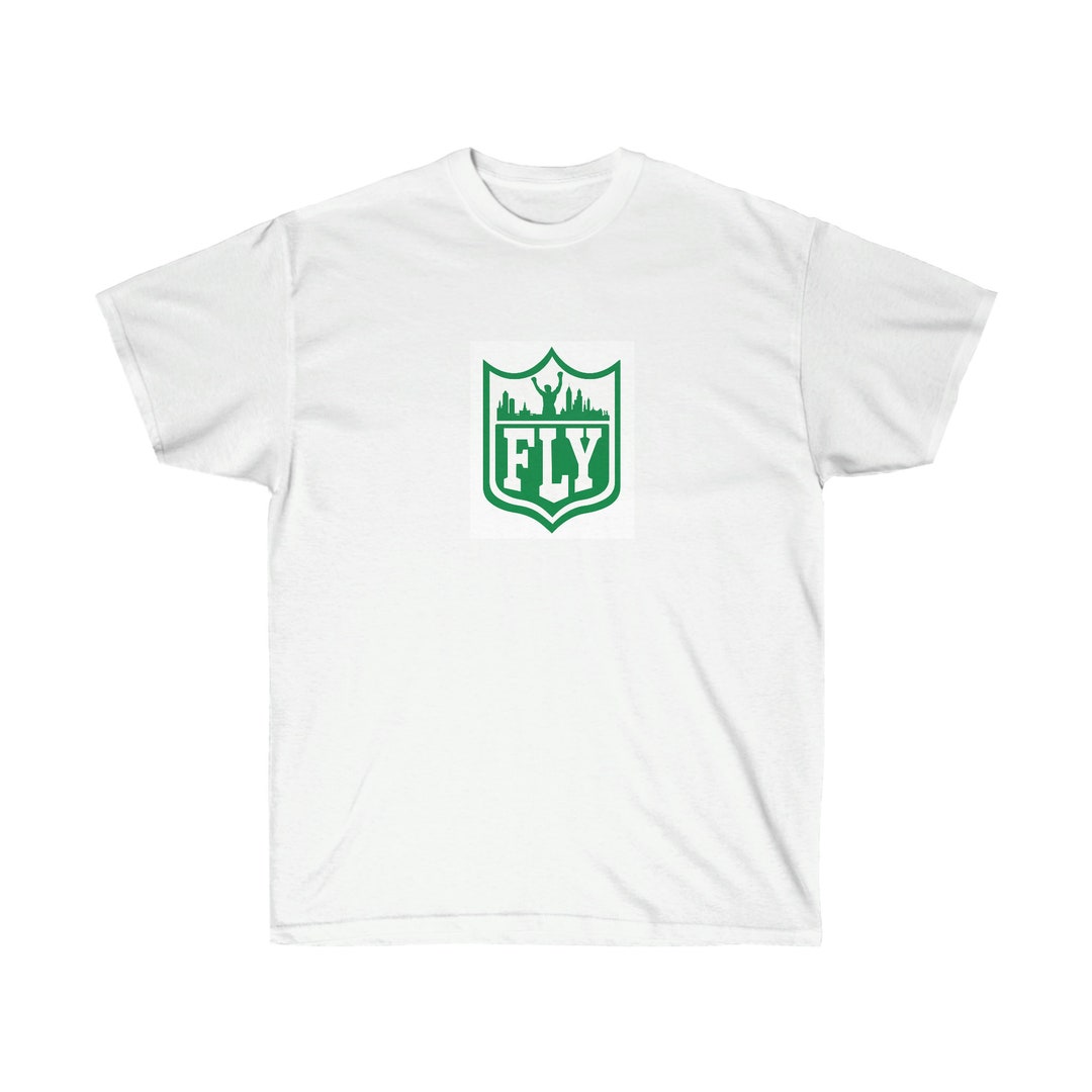 Fly Eagles Fly fly Logo With Philly Skyline Front and Back Unisex Ultra ...