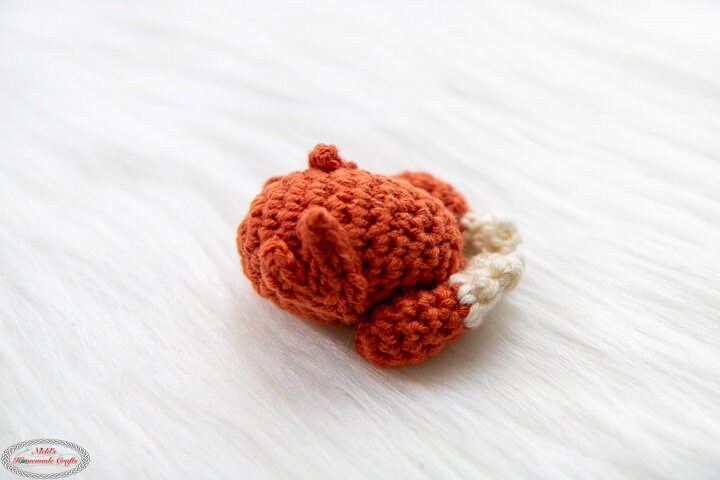 TINY CROCHET TURKEY Pattern | Crochet Turkey Keychain | Crochet ...