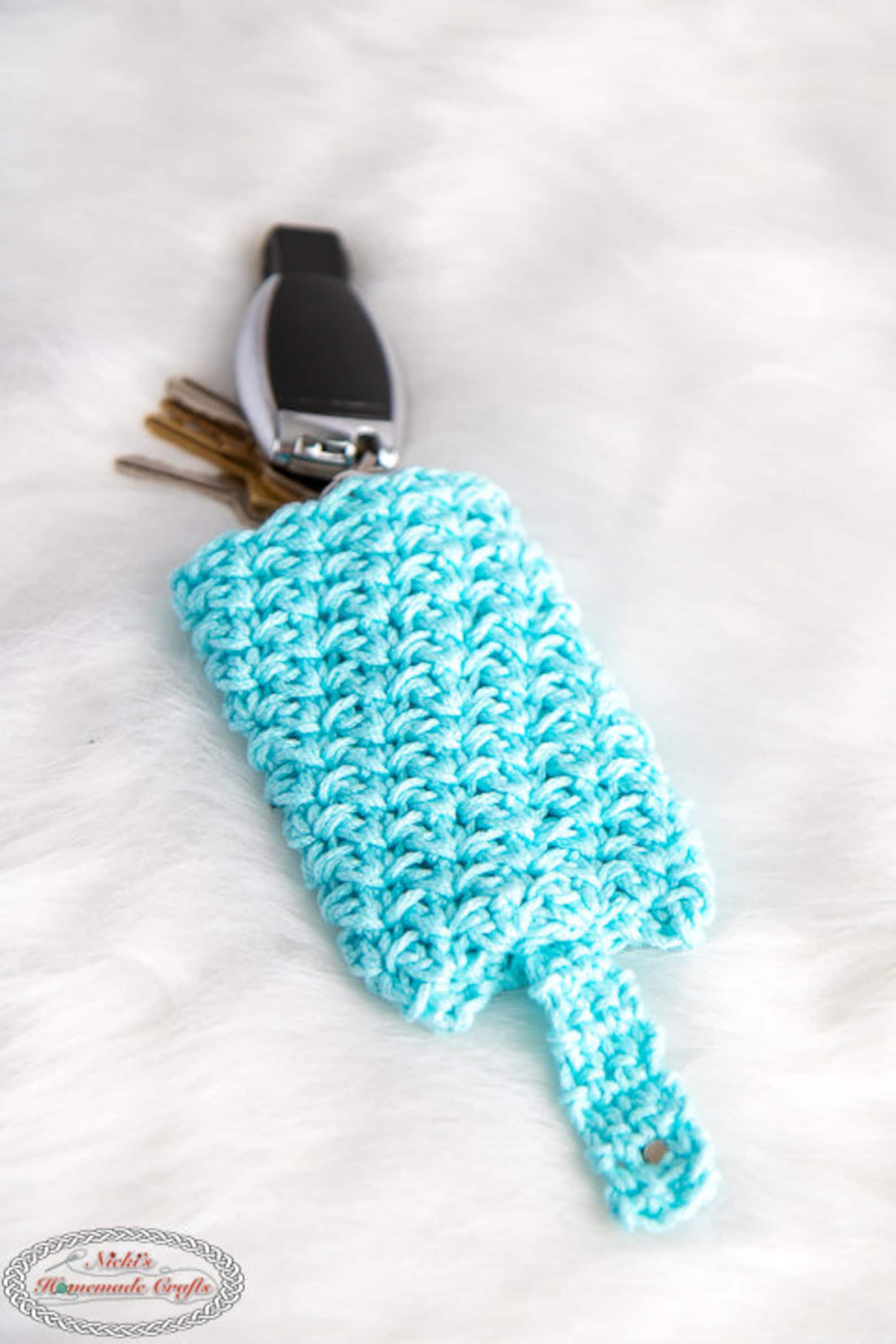 Crochet Keychain Cozy Holder Pattern | Crochet Keychain Pattern ...