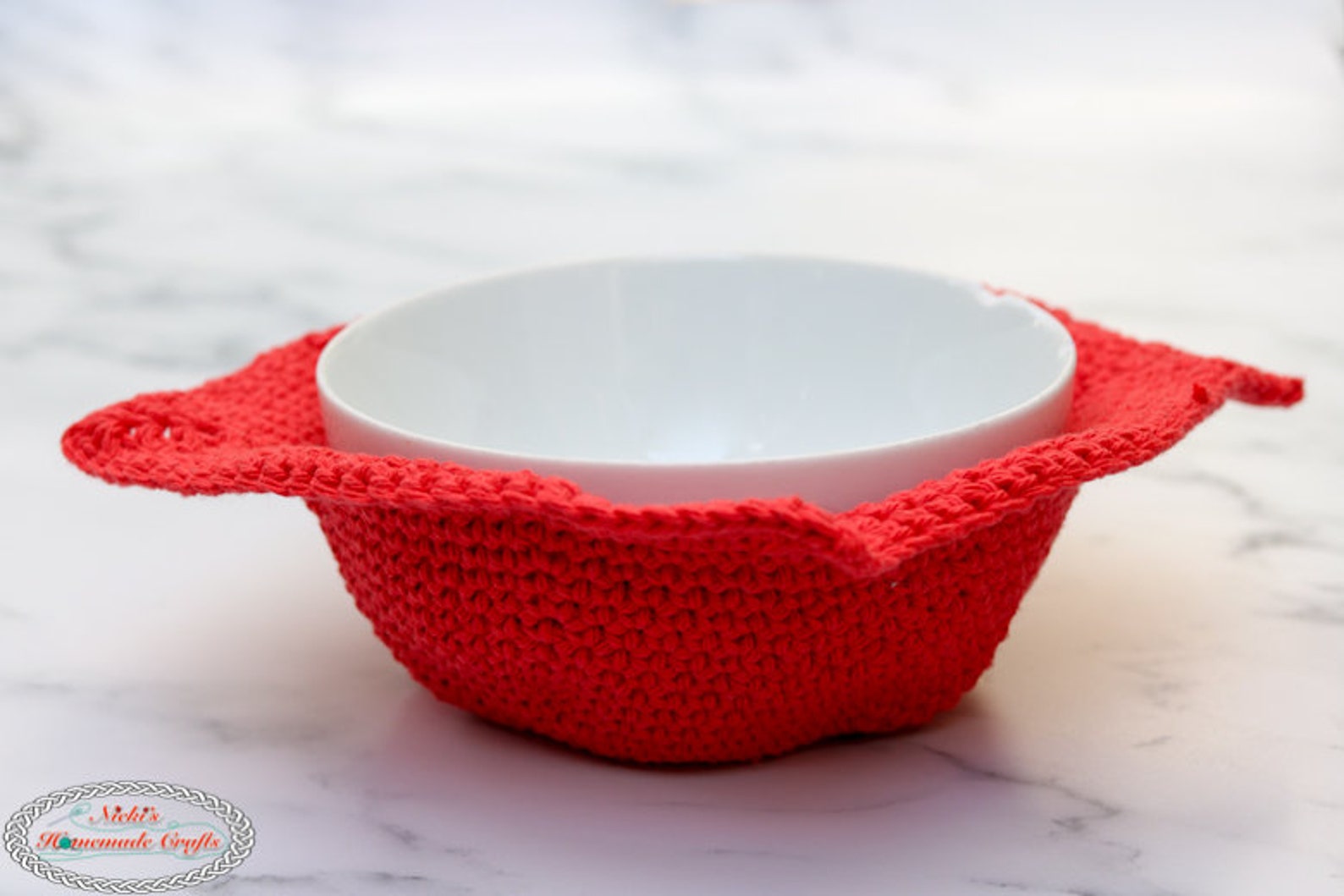 CROCHET BOWL COZY Pattern | Crochet Bowl Coozie | Bowl Cover Pattern ...