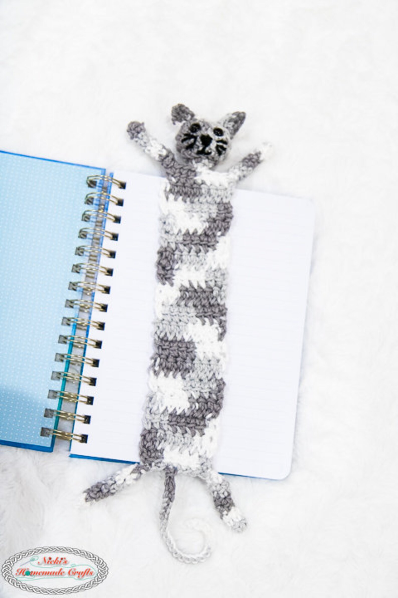 CROCHET Cat Bookmark PATTERN for Book Lovers, Pet Lovers and as Gifts ...