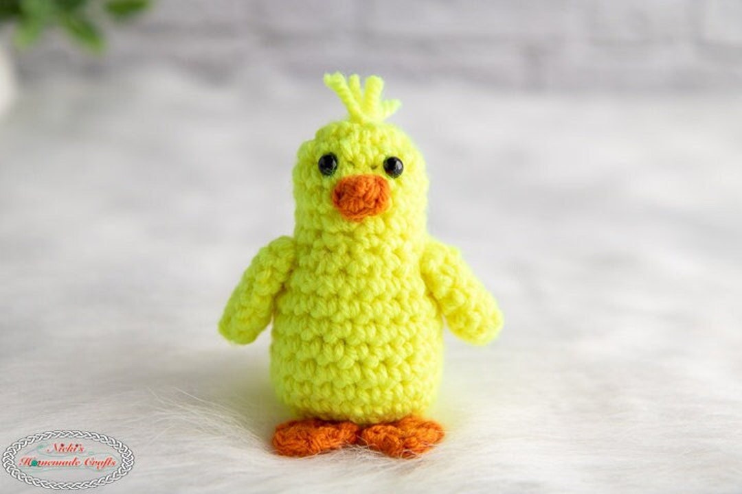 Baby Chick CROCHET PATTERN Baby Chick Amigurumi Crochet Toy Crochet ...