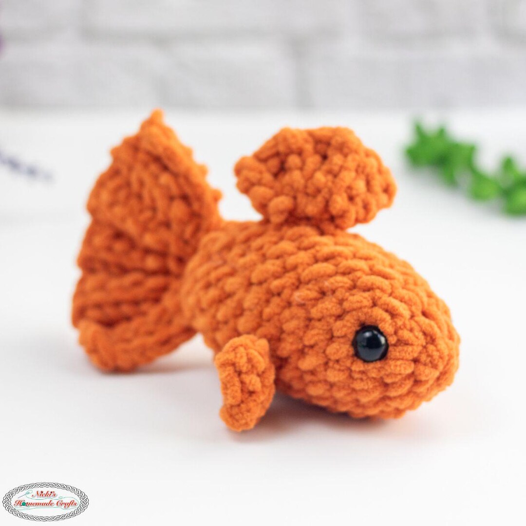 No-sew CROCHET FISH Pattern – Amigurumi Plushie PDF – Beginner Friendly ...