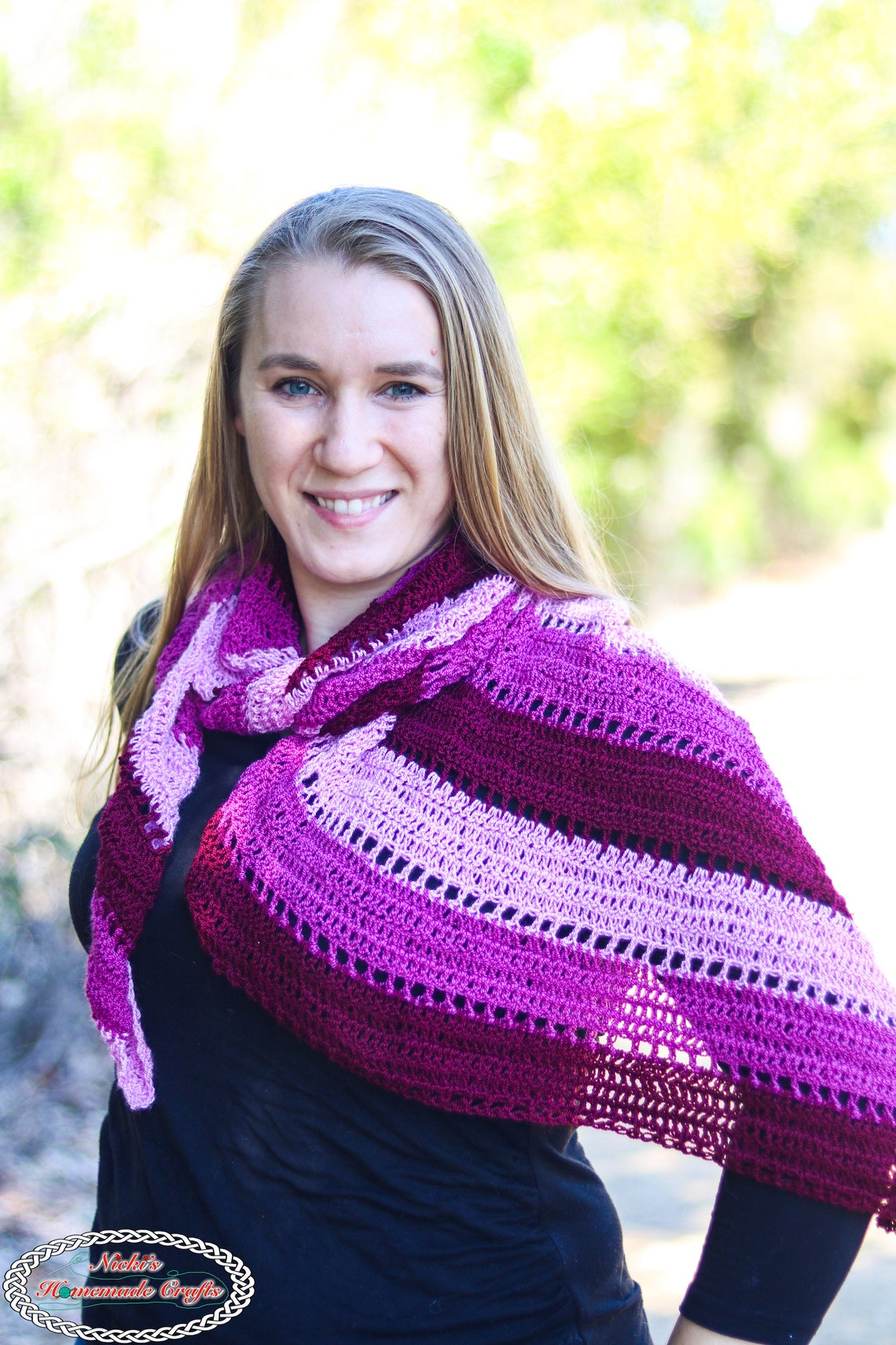 Crochet Scarf Pattern, Easy Boomerang Scarf, Instant Download - Etsy