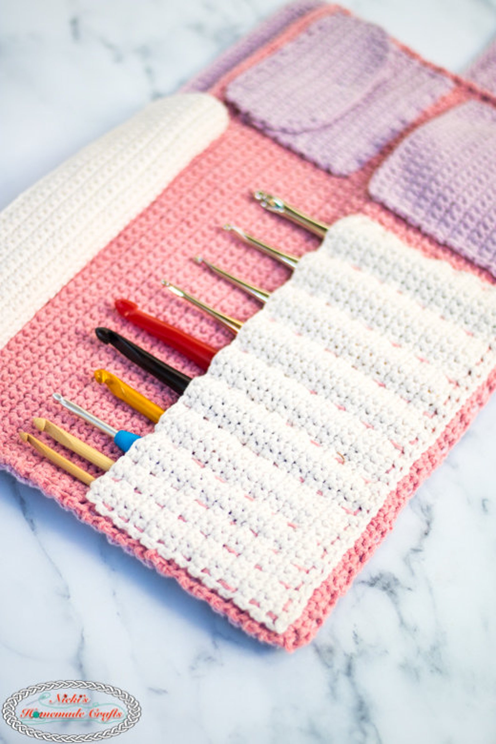 CROCHET PATTERN: Crochet Hook Holder | Crochet Hook Case | Hook Case ...