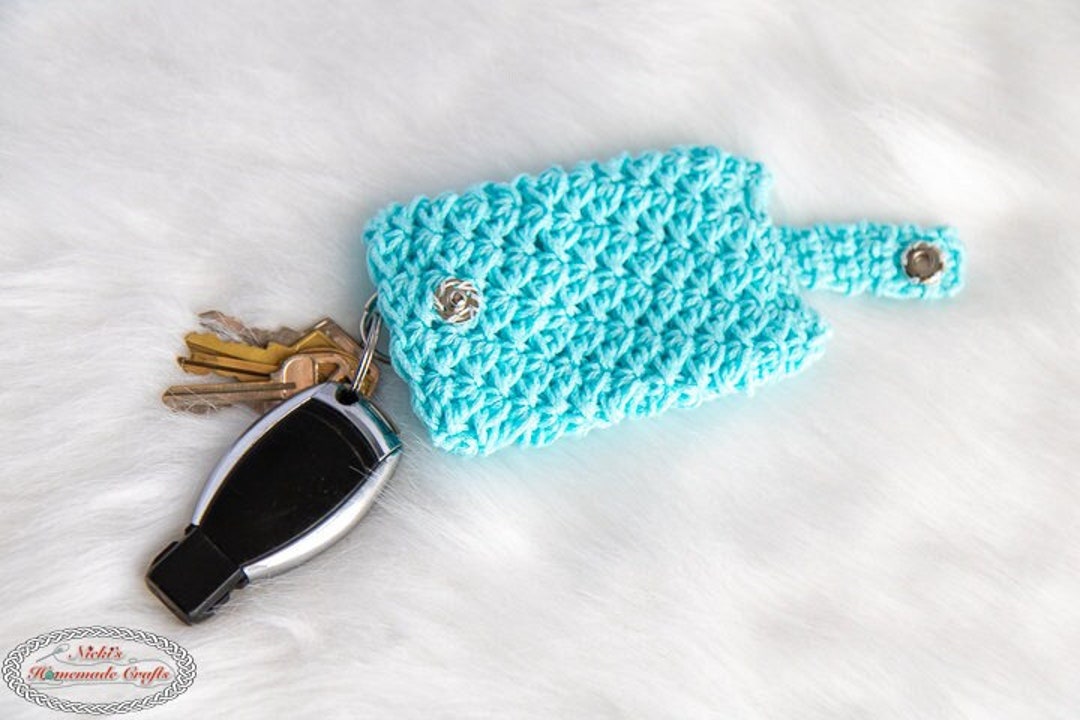 Crochet Keychain Cozy Holder Pattern | Crochet Keychain Pattern ...