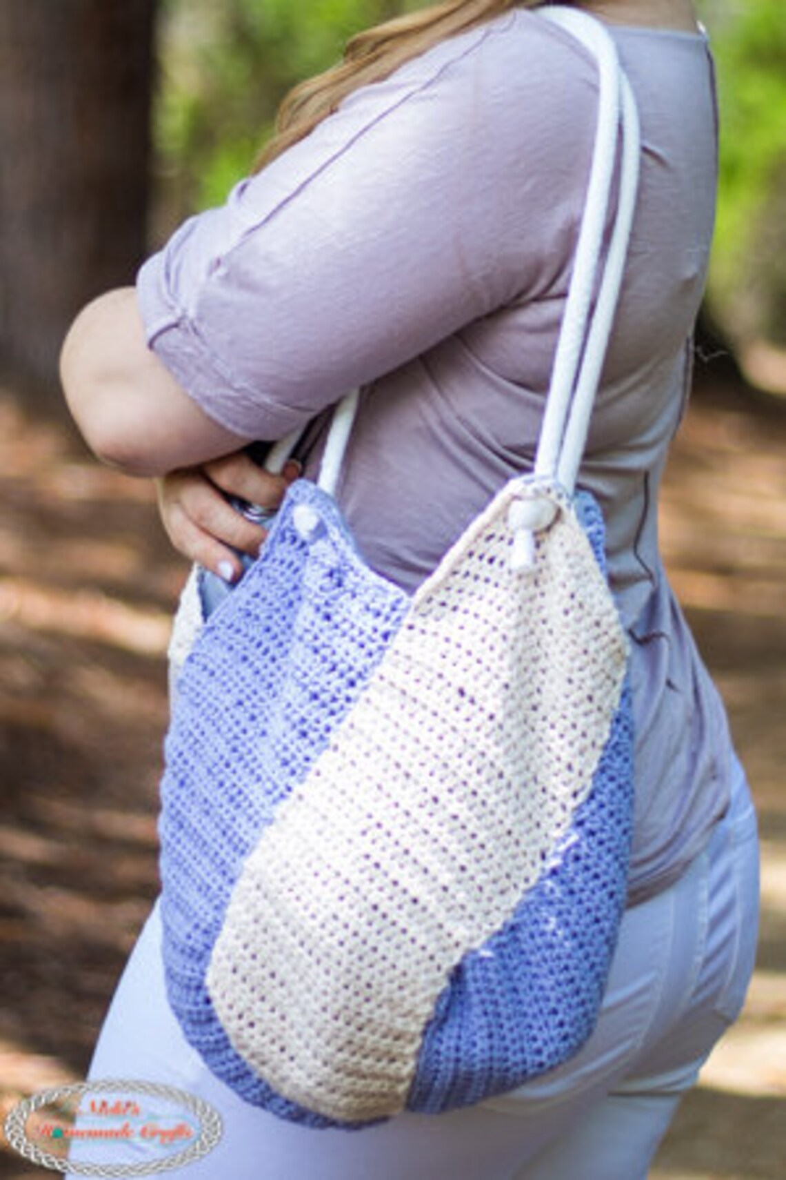 Crochet Pattern: Windmill Bag With Lining and Grommets | Etsy