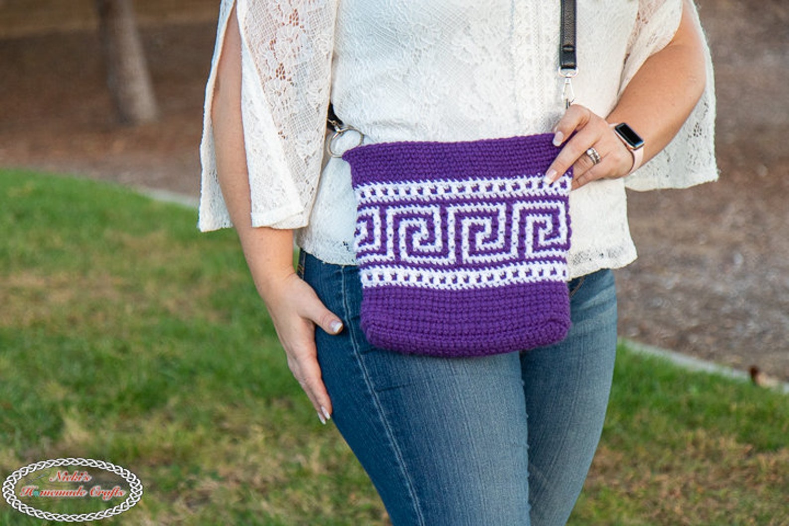 Swirly Mosaic CROCHET Bag PATTERN With Thermal Crochet Bottom, Linked ...