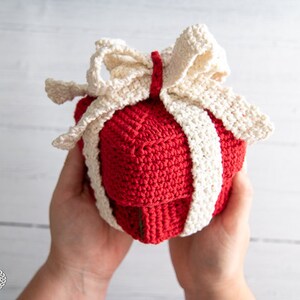 Pop up Gift Box CROCHET PATTERN | Crochet Gift Box | Reusable Gift Box ...