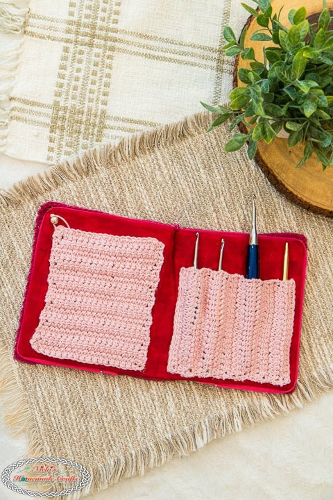 CROCHET PATTERN: Crochet Hook Case Pattern | Crochet Hook Holder ...