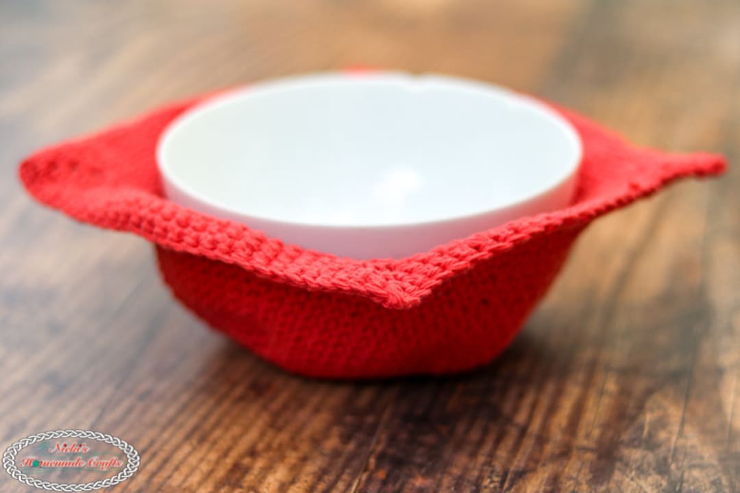 CROCHET BOWL COZY Pattern | Crochet Bowl Coozie | Bowl Cover Pattern ...