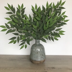 Artificial Ficus Stems Artificial Greenery Stems Artificial - Etsy