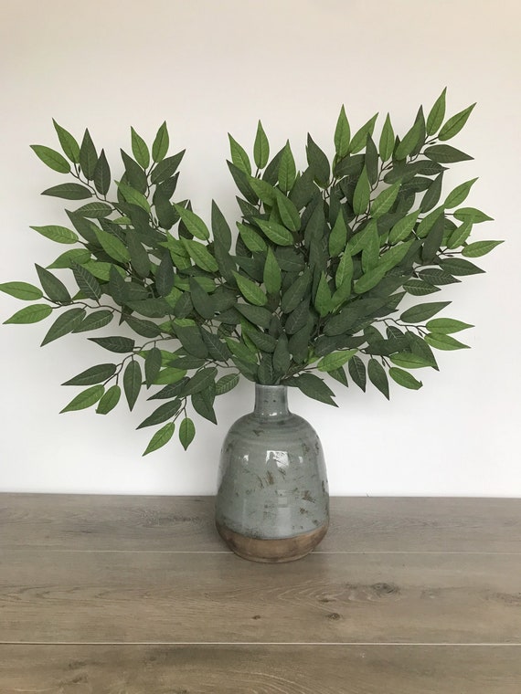 Artificial Ficus Stems Artificial Greenery Stems Artificial - Etsy