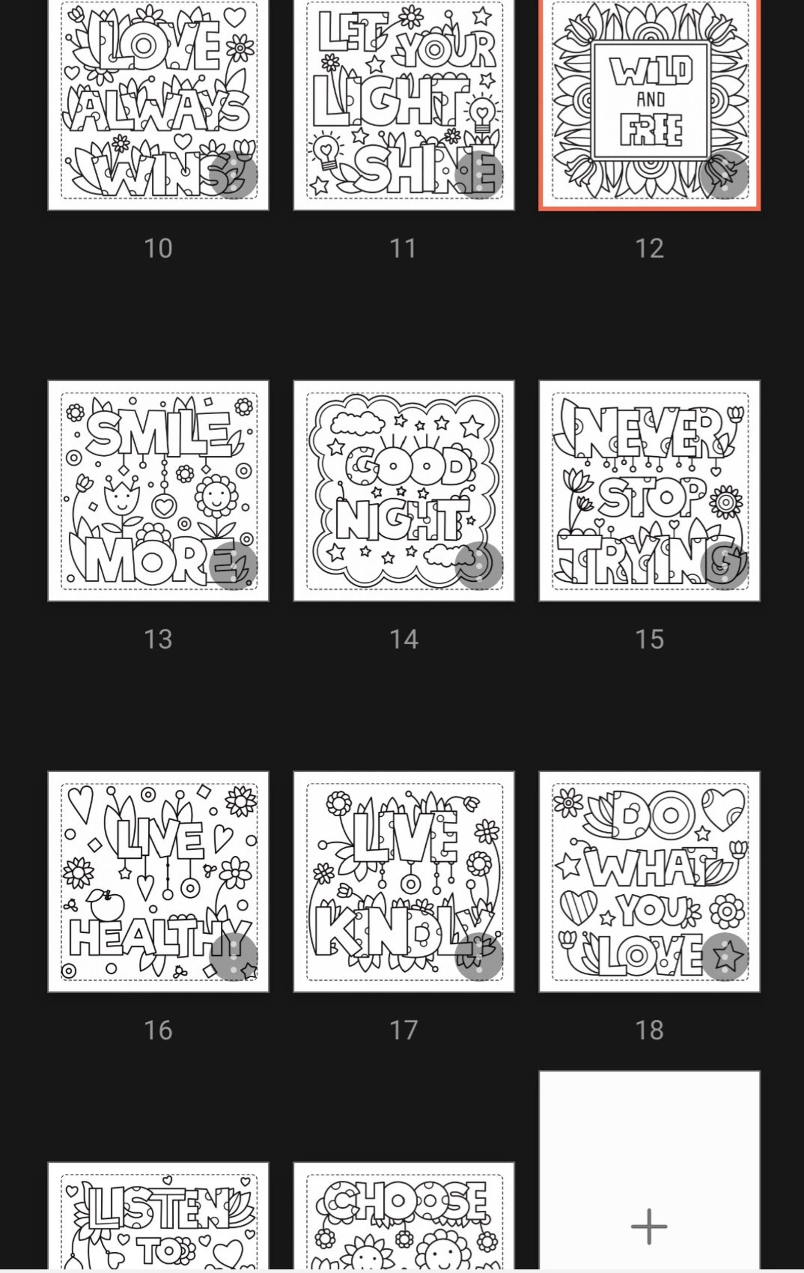 Children's Inspirational Coloring Pages - 20 Whimsical Designs to Spark ...