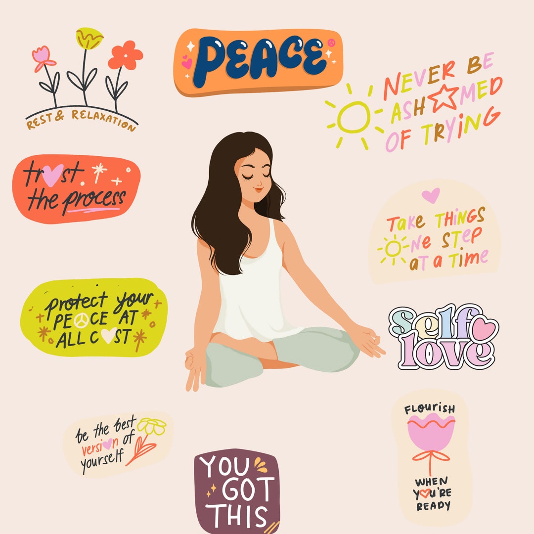 Affirmation Stickers, Stickers for Affirmations, Printable Affirmation ...