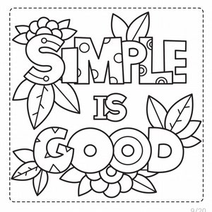 Children's Inspirational Coloring Pages - 20 Whimsical Designs to Spark ...