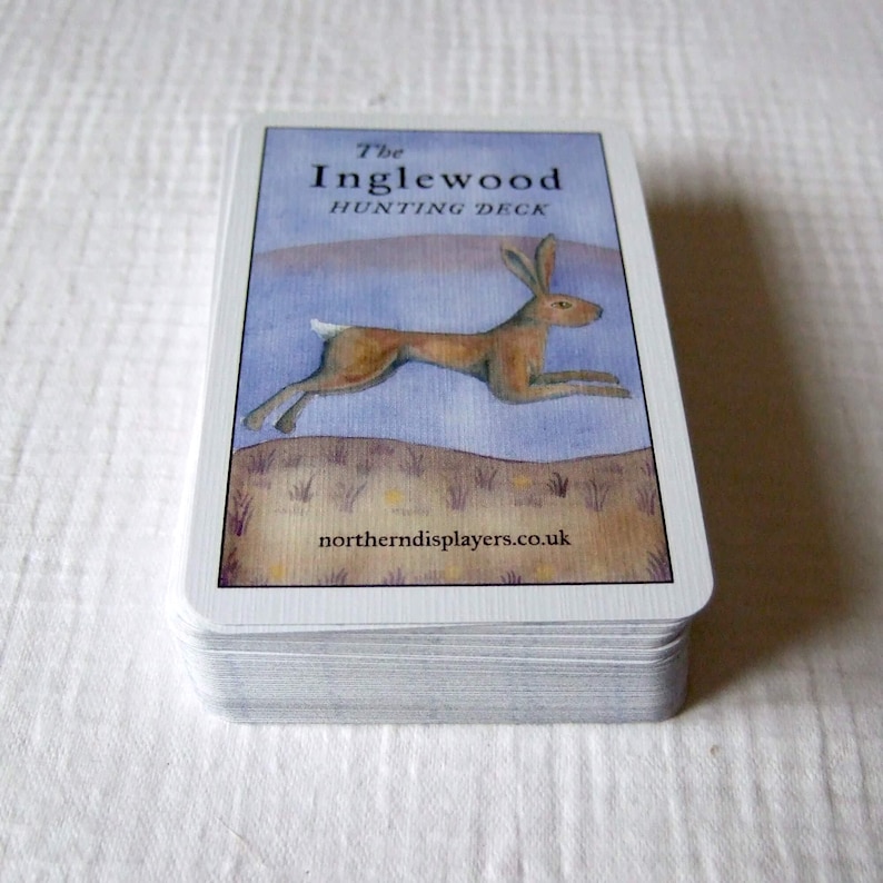 Playing Cards: Inglewood Hunting Deck, Medieval-style Animal-suited ...
