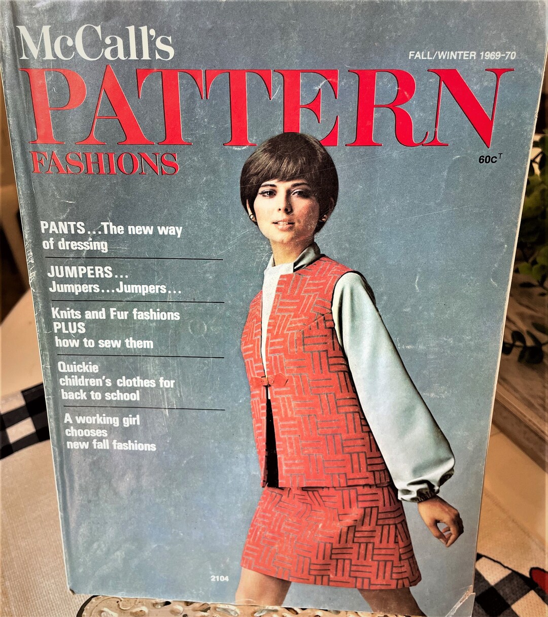 Vintage Mccall's Pattern Book 1969-70 Fall Patterns 112 - Etsy