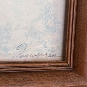 Vintage Ingwersen Gretchen and Gary Framed Prints 1970's Behind Glass ...