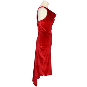 Argentine Tango Dress, Ballroom Dance Dress, Velvet Red Dress - Etsy