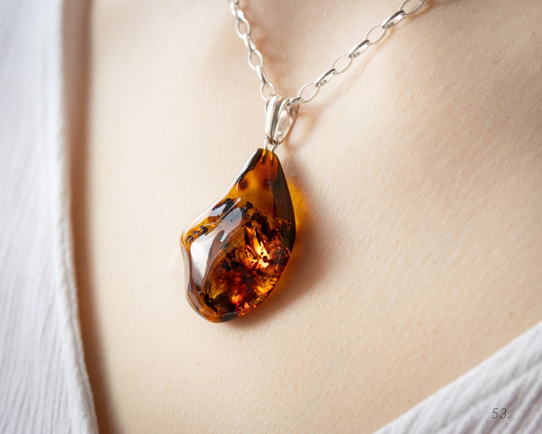 Polish amber necklace store