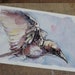 Yellow Raven "print" - Etsy