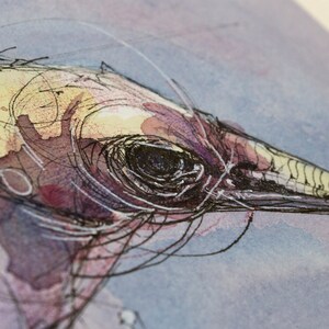 Yellow Raven "print" - Etsy