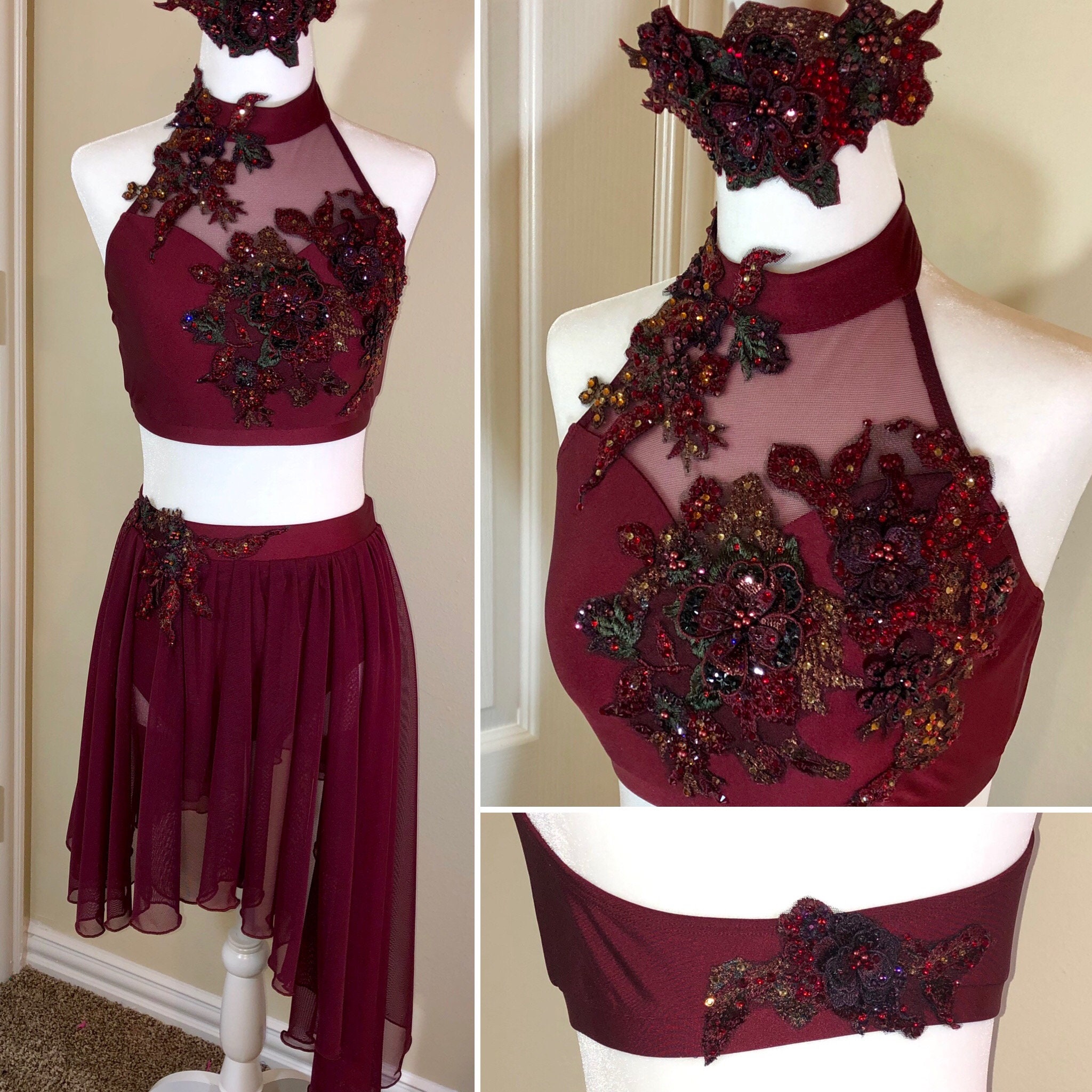 Custom Order Dance Costume. Contact Us for Pricing and to Place a ...