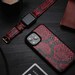 Red Python Leather Iphone 12 Pro Max Case Red Python Skin - Etsy