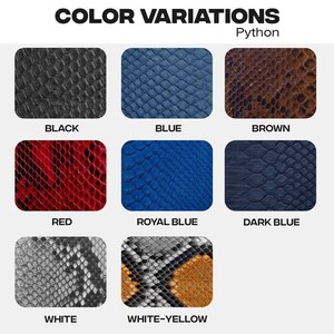 Snakeskin Personalized Black Case, Python Leather Monogram Phone Cover ...