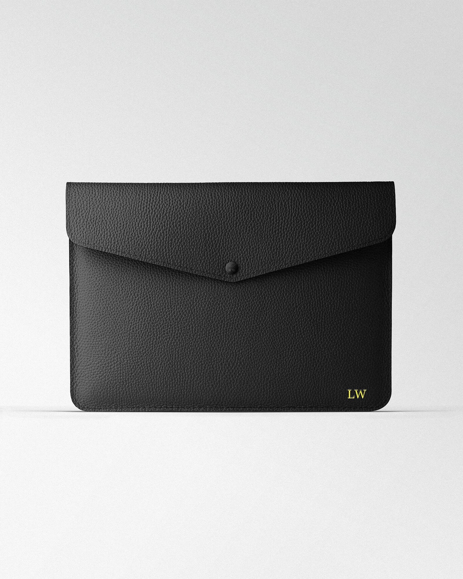 Brutal Flotar MacBook Air Case, Engraved Laptop Sleeve With Button ...