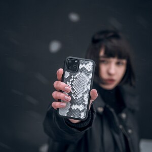 Brown Python iPhone 13 Pro Case Brown Python Leather 12 Pro Max Case Luxury Leather iPhone 12 ...