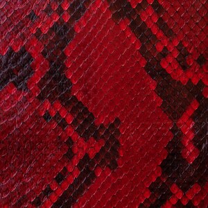 Red Python Leather iPhone 12 Pro Max Case Red Python Skin - Etsy