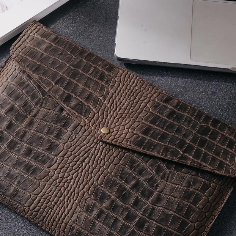 Customized Leather MacBook Case for MacBook Air 13, Pro 13 15 16 ...