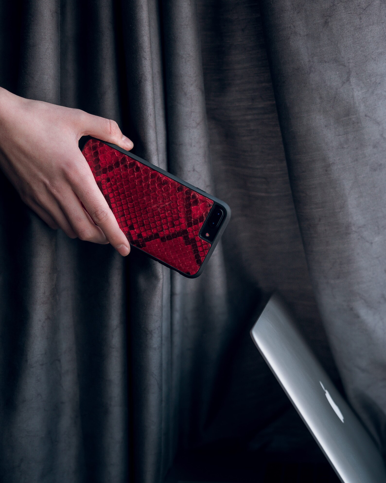 Red Python Leather Iphone 12 Pro Max Case Red Python Skin - Etsy