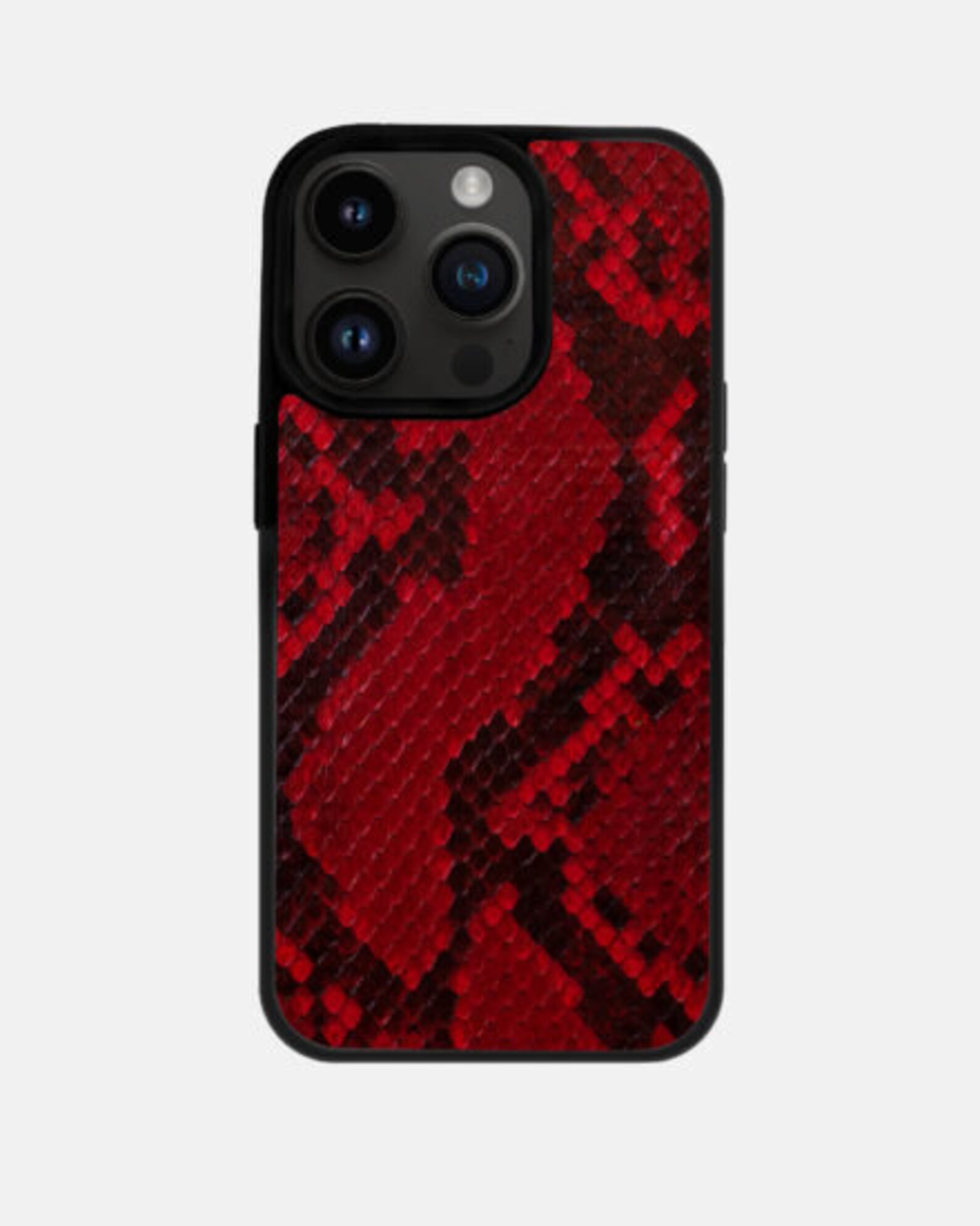 Red Python Leather iPhone 12 Pro Max Case Red Python Skin - Etsy